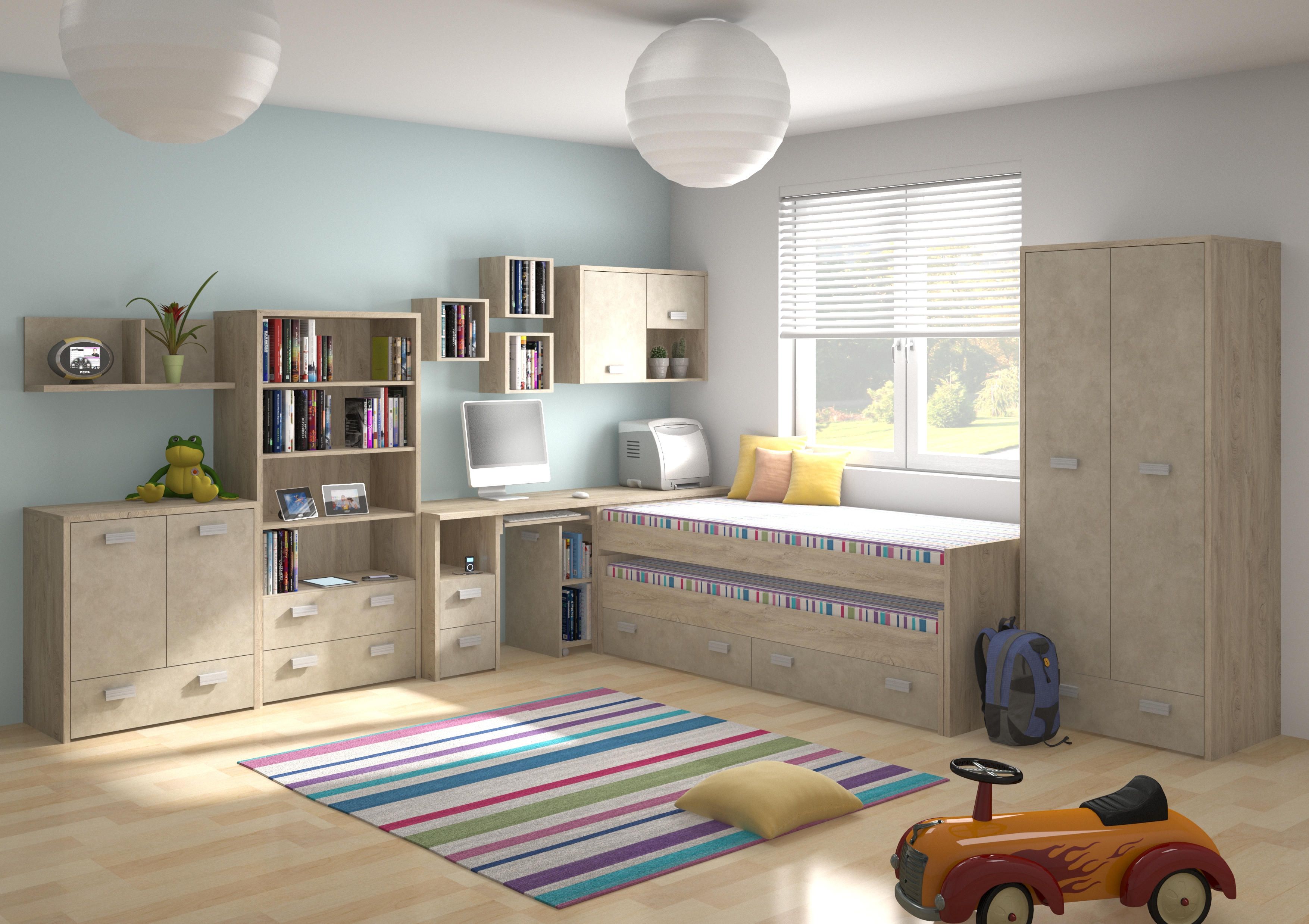 Darbo stalas KIT-02 | Baldusale.lt | Baldai internetu | Baldai