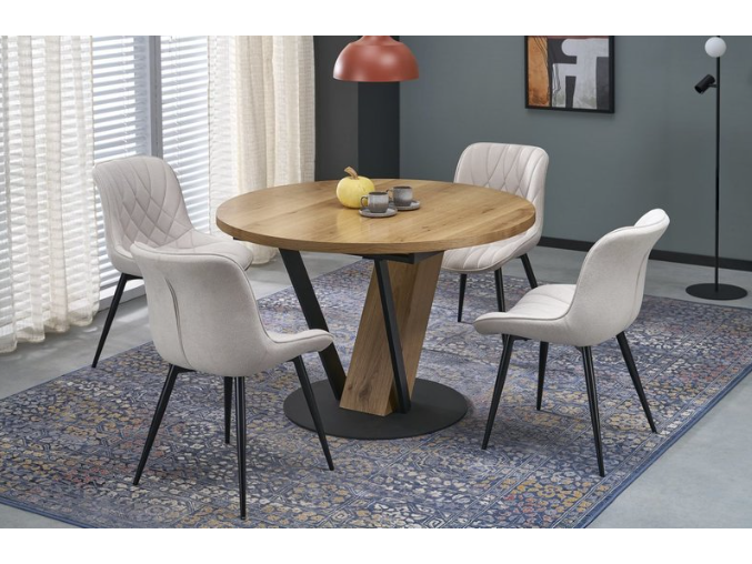 Išskleidžiamas apvalus stalas FANIS O | Baldusale.lt | Baldai internetu ...